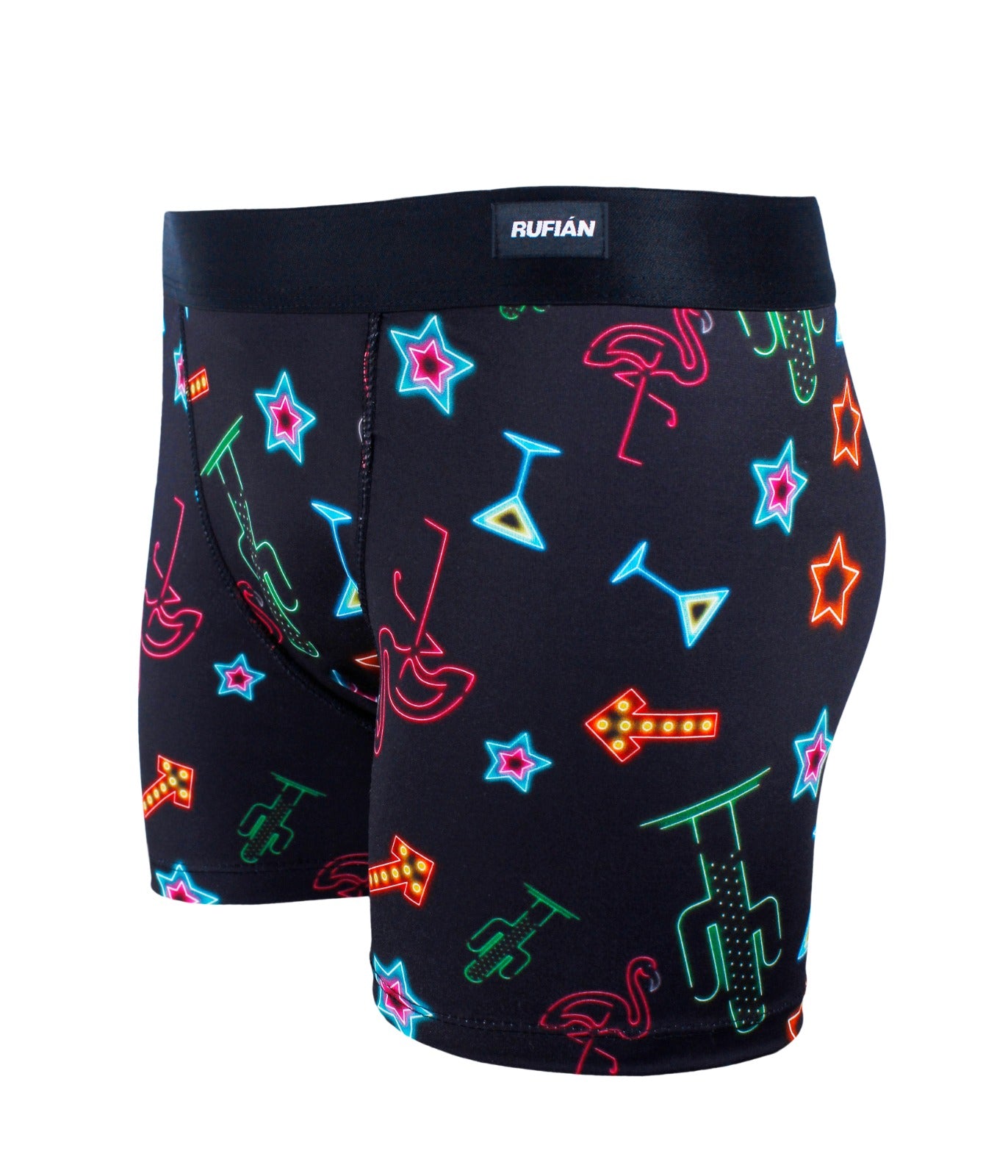 Boxer Premium Sublimado - Diseño Neón – rufianshop
